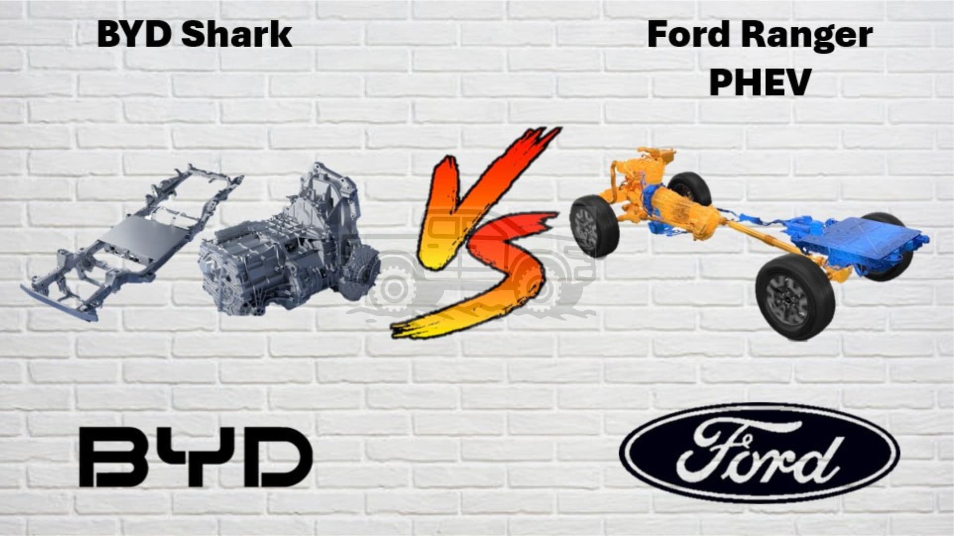 BYD Shark vs Ford Ranger PHEV - ¿Mecánica o Electrónica?